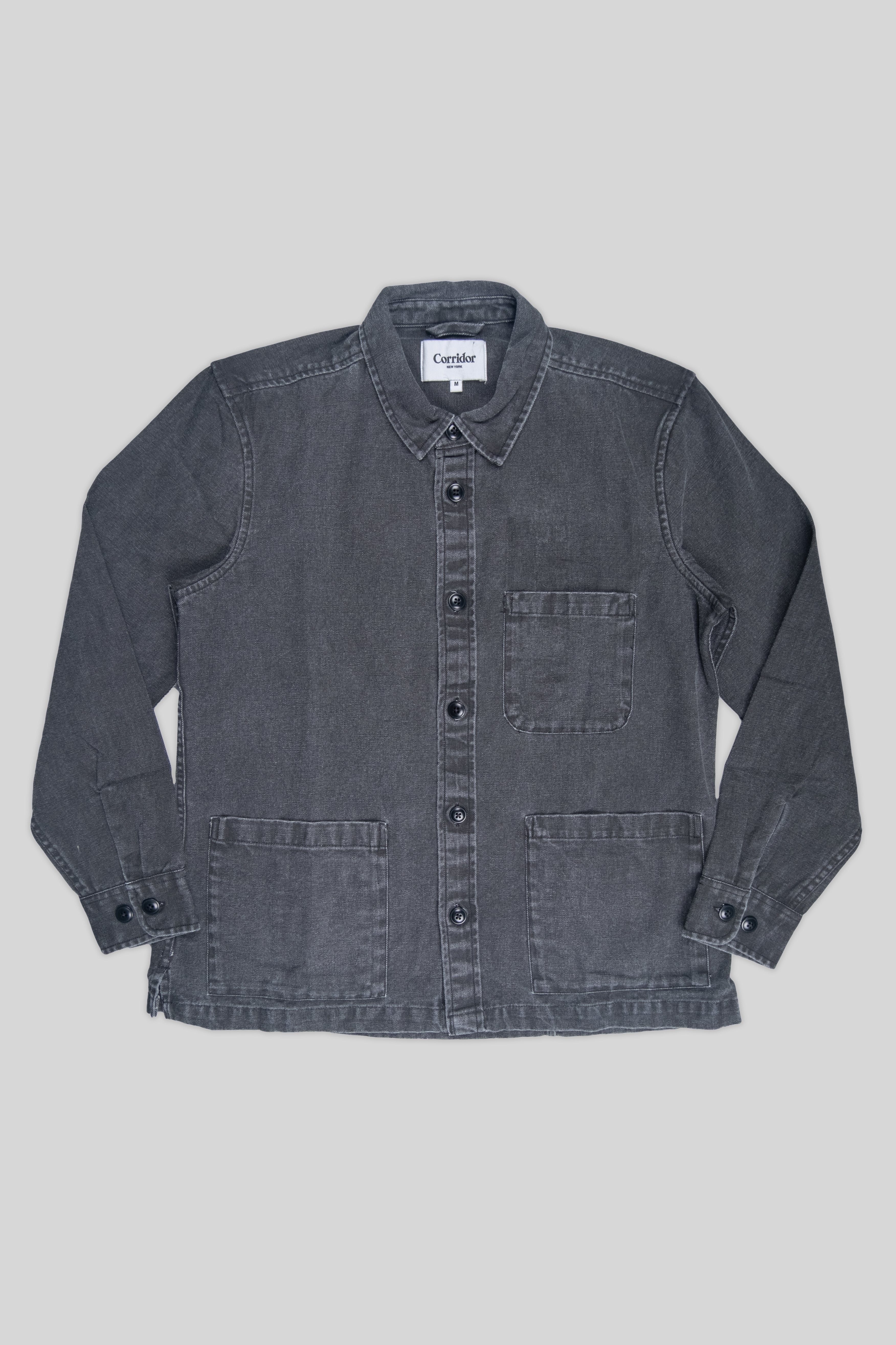 Duck Dye Overshirt Black – Goon